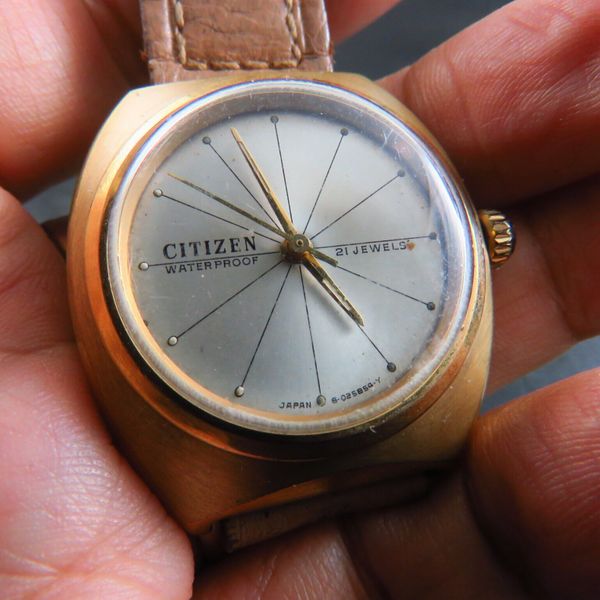 Japan Citizen 21 Jewels Manual Winding Men Watch | WatchCharts Marketplace