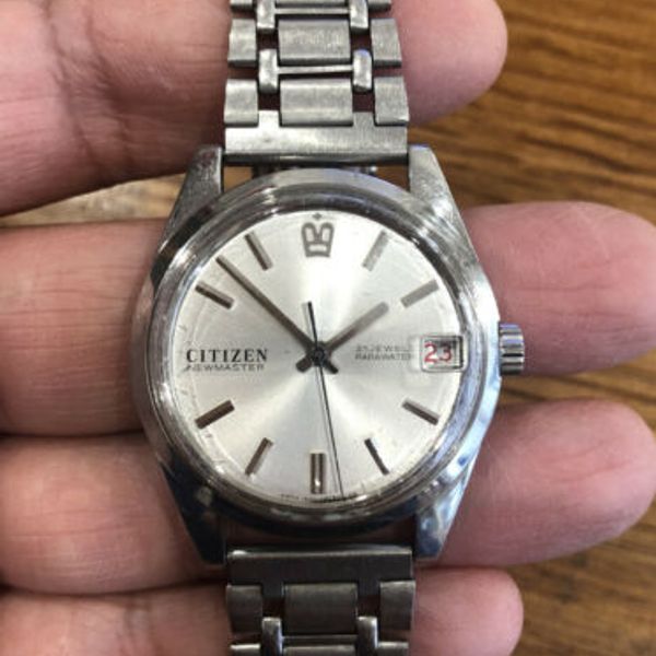 Excellent Vintage Citizen Newmaster Parawater 21j Watch | WatchCharts