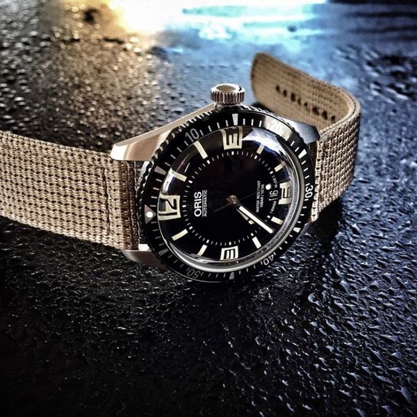 FS: Oris 65 Diver on OEM Nylon Both Boxes/Book | WatchCharts