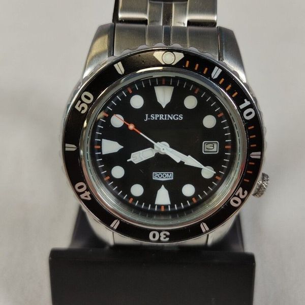 J. Springs S11 BBH 101 200m 20atm WR Men Analogue Diving Watch by Seiko ...