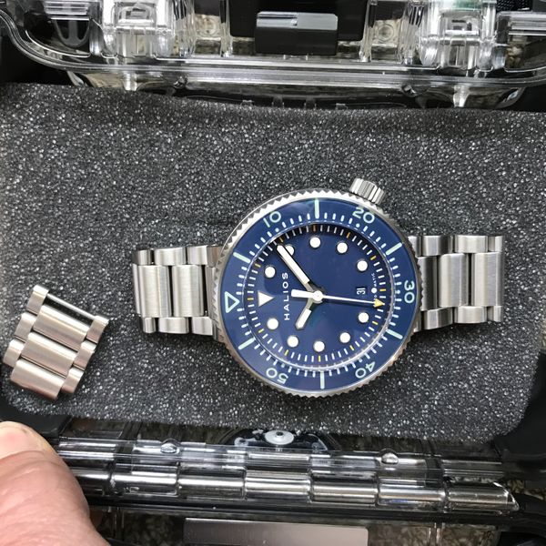 FS: LNIB Halios Puck Series II Blue Dial 2017 | WatchCharts