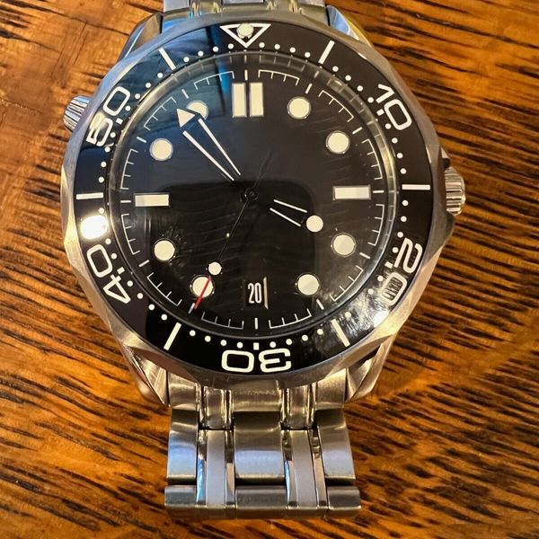 Omega Seamaster Mod Watch with Seiko NH35 Movement | WatchCharts ...