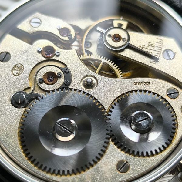 IWC Pocket watch Movement Custom Dial Marriage Watch Vintage style ...