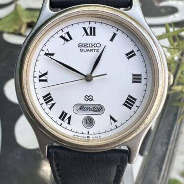 Seiko Sq Roman Day Date