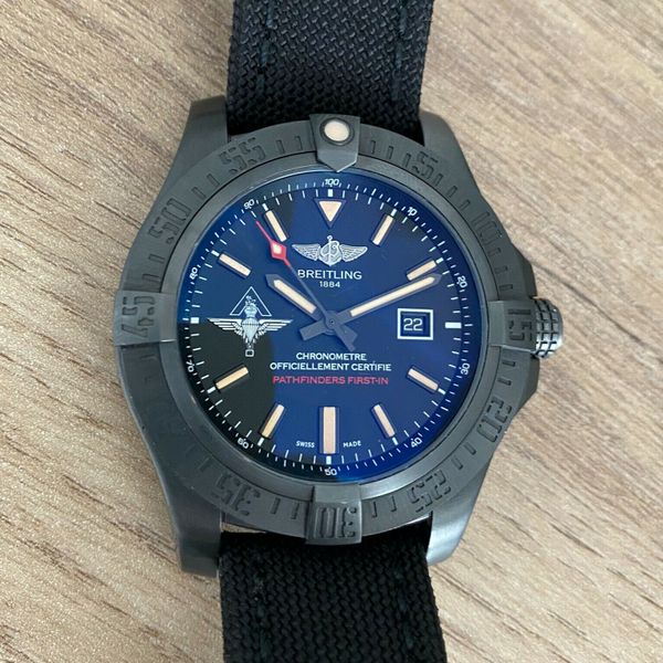 Breitling Avenger Blackbird 48mm PATHFINDER PF UKSF SAS Special Edition ...