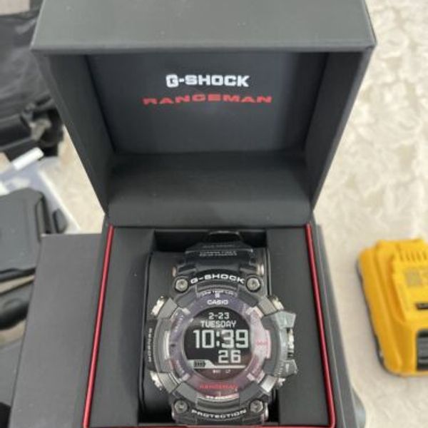 GPR-B1000 Casio G-Shock Rangeman Solar GPS Navigation Bluetooth Men's ...
