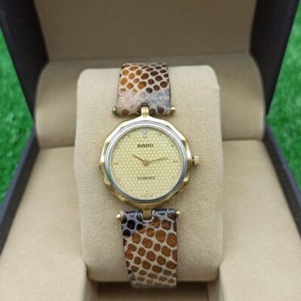 GENUINE RADO WATCH FLORENCE CLASSIC MODEL VINTAGE GOLDEN DIAL 90s ...