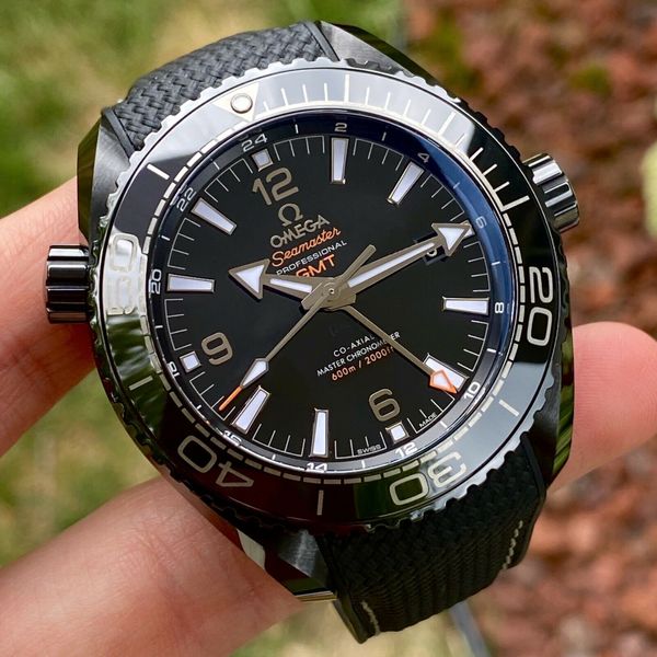 Omega Seamaster Planet Ocean Men's Watch | Deep Black Ceramic Master ...