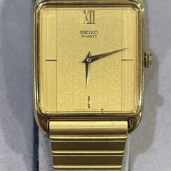 Gold Plated Seiko Quartz Watch 6530-5200 | WatchCharts Marketplace