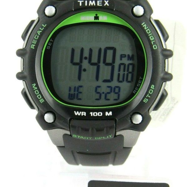 Timex Men's TW5M03400 Full-Size Ironman Classic 100-Lap Digital Quartz ...