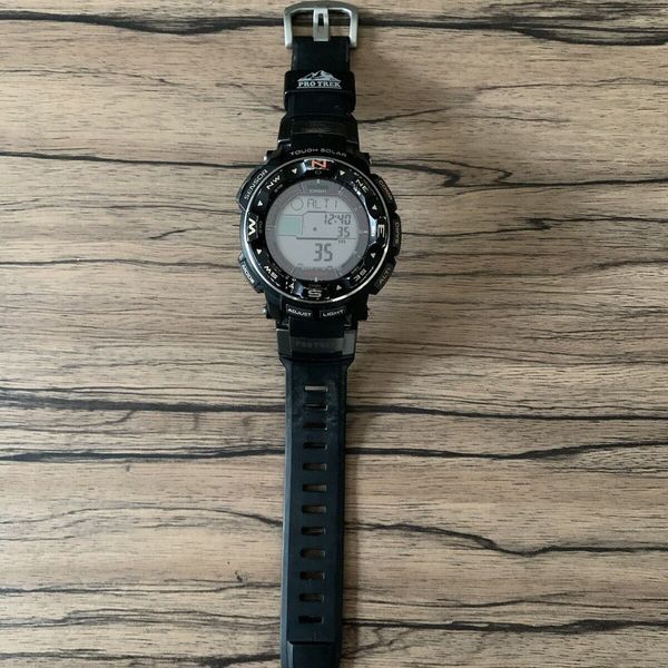 Casio ProTrek PRW-2500 Triple Sensor Watch, Working. | WatchCharts ...