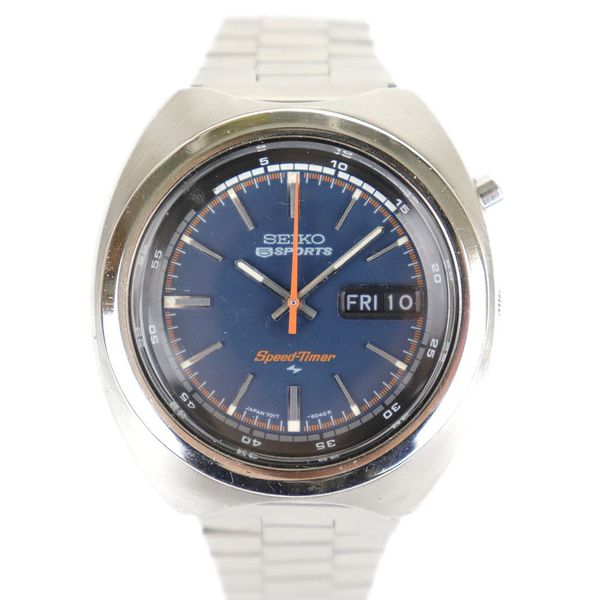 Seiko 5 Sports Speedtimer (7017-6040) Market Price | WatchCharts
