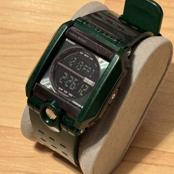 [WTS] Casio G-Shock G-8100A-3 Vintage Dual Illuminator Green Metallic ...