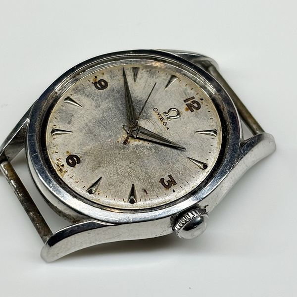 Omega Vintage Bombe Fancy Lug 2667-4 SC Wrist Watch Working ...