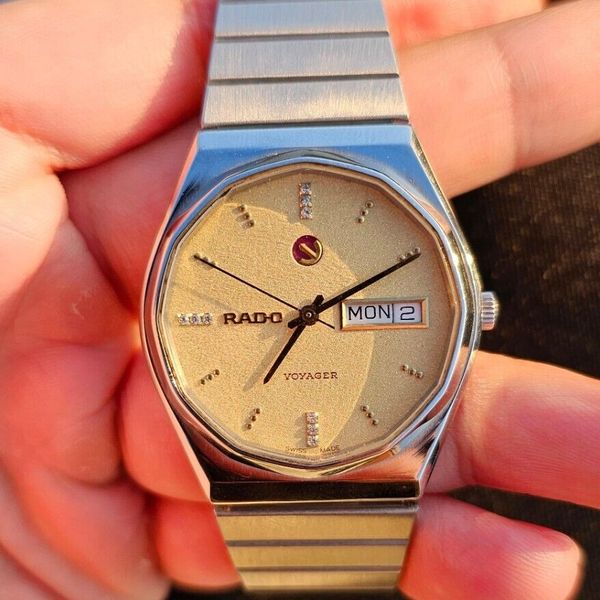 Rare Vintage 1970s Rado Voyager Swiss Made Automatic Watch ...