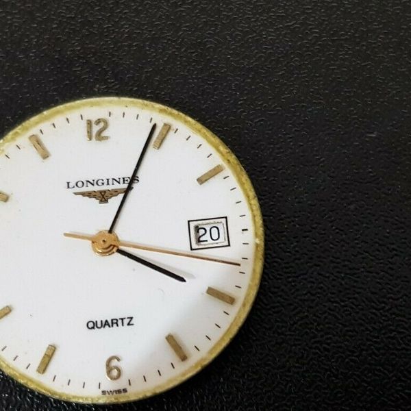 Longines L156.4 Watch Movement with Longines Dial. NOT WORKING. REPAIR ...