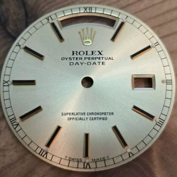 Rolex Oyster Perpetual Day-Date Champagne Dial | WatchCharts Marketplace
