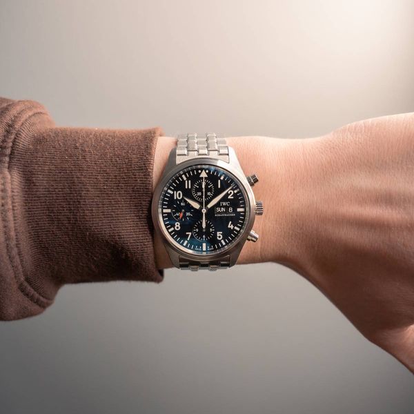 IWC Pilot Chronograph IW371704 Black | WatchCharts