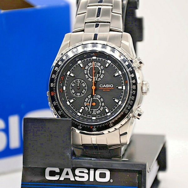 Casio MTP4500D-1AV Slide Rule Bezel Aviator Quartz Sport Watch ...