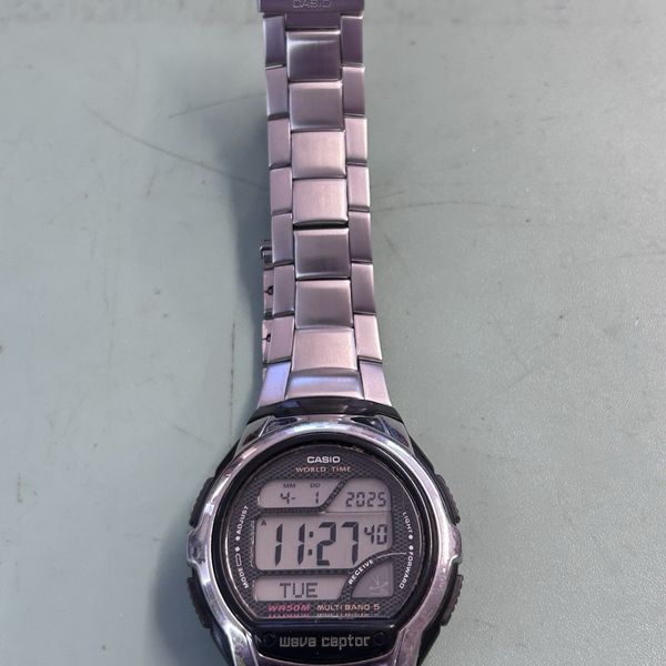 Casio Waveceptor Watch , Digital , Retro | WatchCharts Marketplace