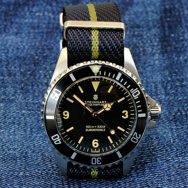 Steinhart Ocean 39 Explorer Automatic Diver's Watch Swiss Made Gnomon ...