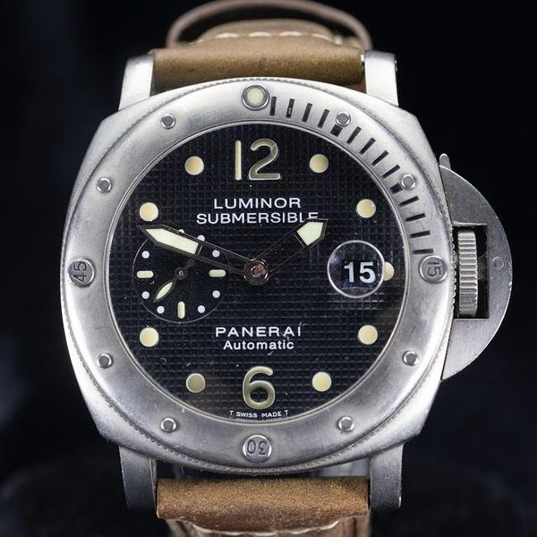 [WTS/WTT] Panerai PAM 25 Luminor Submersible Titanium 44mm - Waffle ...