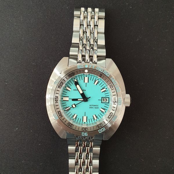 FS: Seestern Doxa 300T Homage V2 (Aquamarine) | WatchCharts