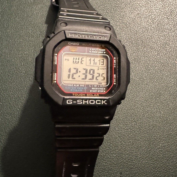 CASIO G-SHOCK GW-M5610-1CF Touch Solar Digital Watch Black ...