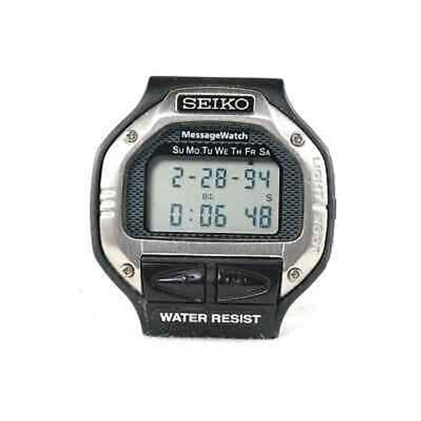 Seiko Message Watch, Retro Seiko Digital Watch, Seiko MA52-4A40 Watch ...