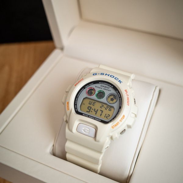 Casio G-SHOCK x John Mayer x Hodinkee Ref. DW6900-PT80 (White) Digital ...