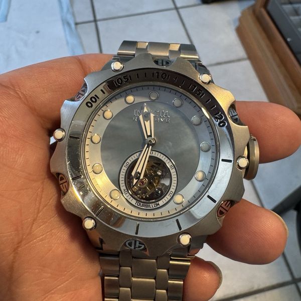 Invicta Subaqua Hybrid Venom #30669 Tourbillon Mechanical Movement ...