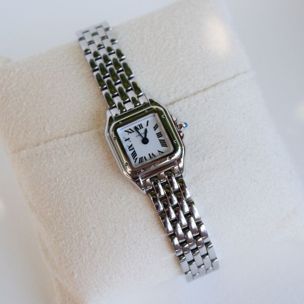 Panthere de Cartier Mini Model Stainless Steel 25mm x 19mm WSPN0012 Box ...