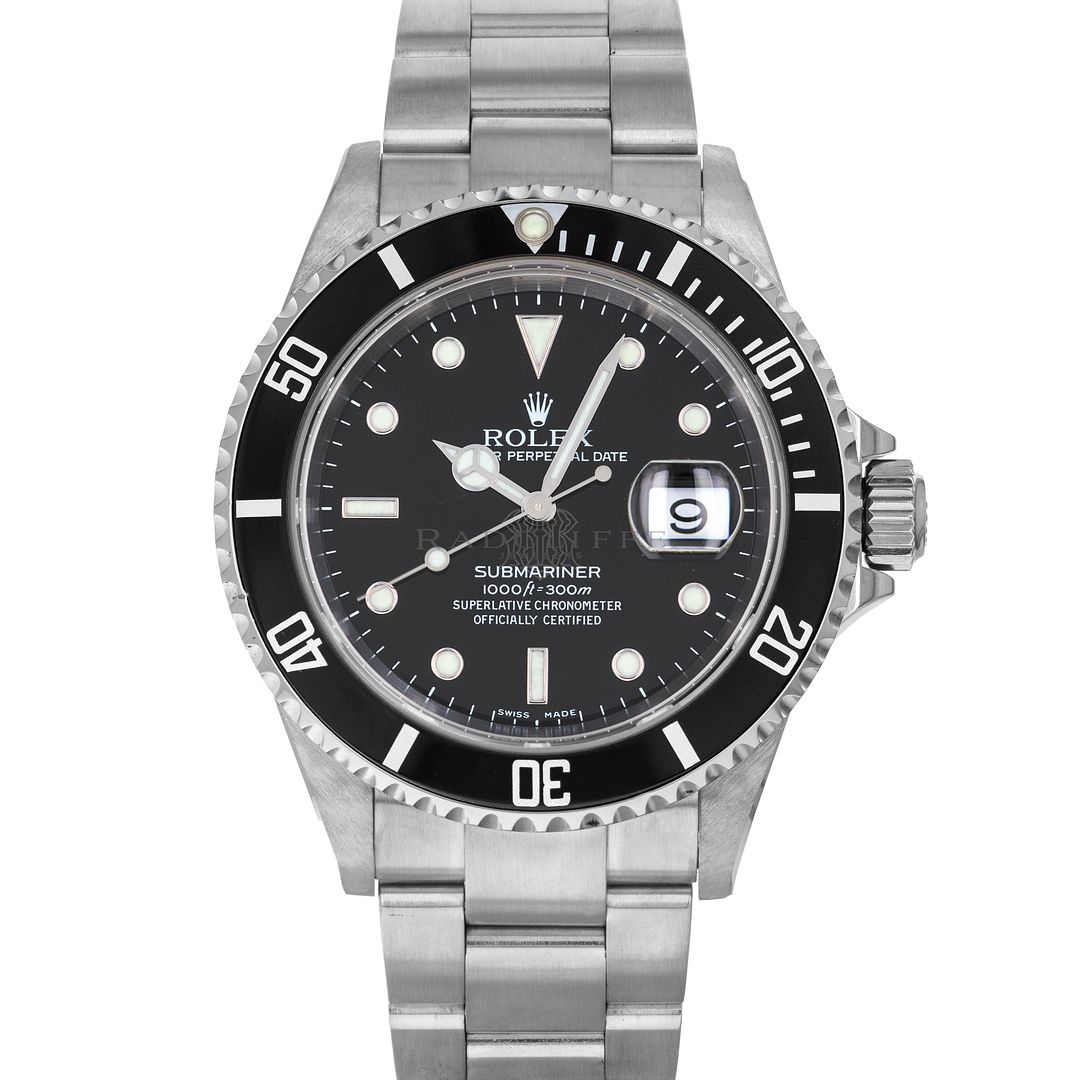 FS- Rolex 16610 F Sub SEL Submariner Box | WatchCharts