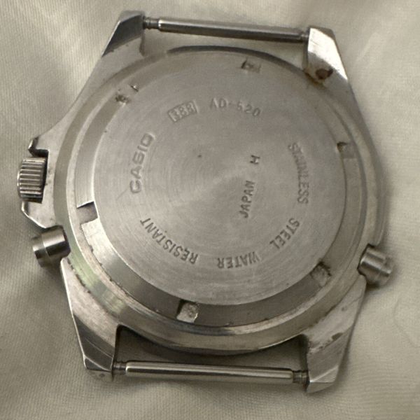 Vintage CASIO 388 AD-520 Ana-digi "Arnie" Mens Watch Repair ...