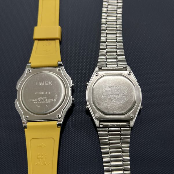 [WTS] Vintage Timex Indiglo Silver T78587 & Casio B640WD-1A ($40 ...
