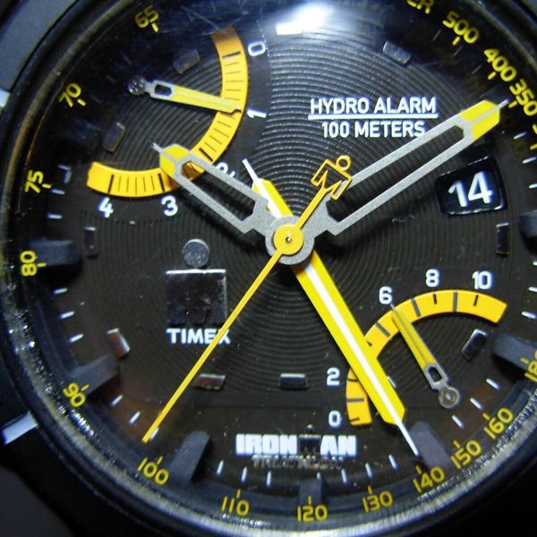 Timex Ironman Hydro Alarm 100m salesman sample/display watch ...