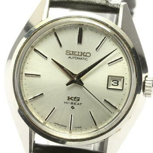 SEIKO King Seiko 5625-7111 Date antique Silver Dial Automatic Men's ...