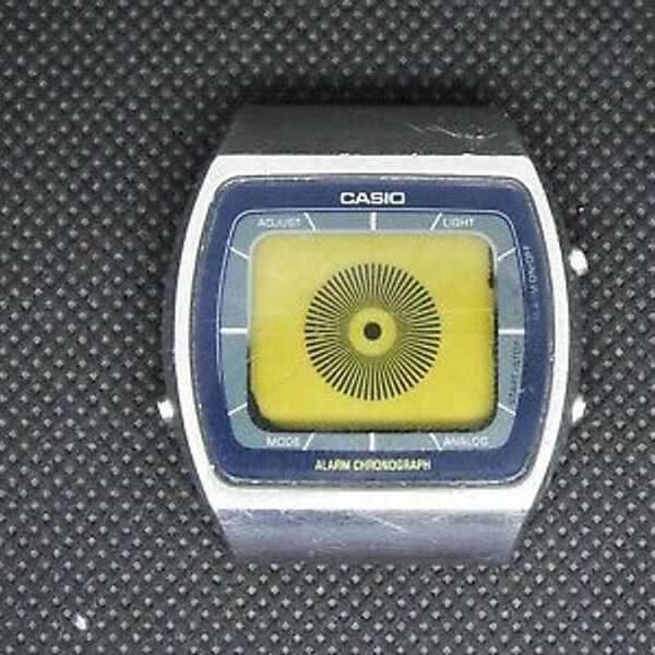 Rare CASIO Vintage Digital Watch Blue Thunder Movie A203 103 80s RETRO JUNK OLD | WatchCharts ...