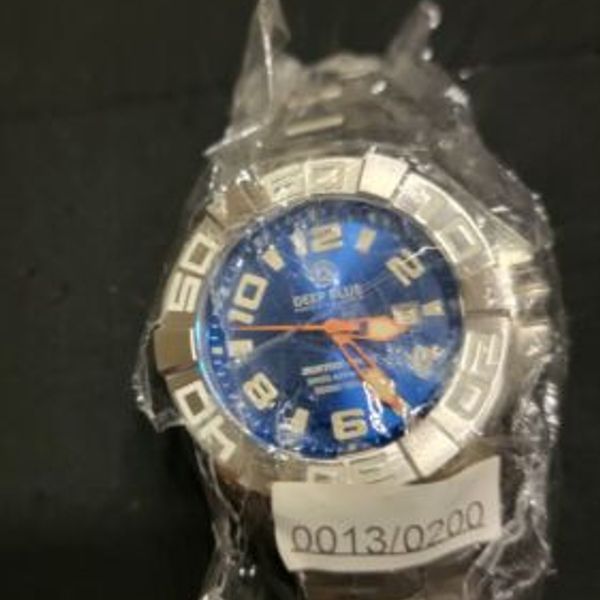 Deep Blue Automatic Swiss Watch - New In Original Packaging Including ...