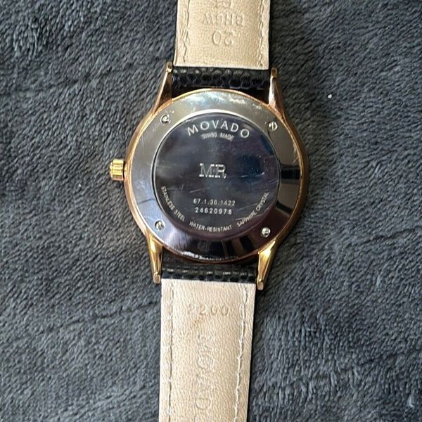 Set of two used Movado watches with boxes | WatchCharts Marketplace