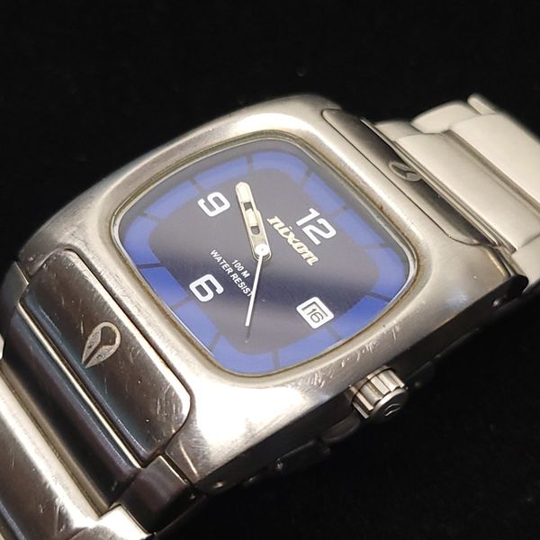 Nixon The El Dorado Size Matters Black Men's Analog Surf Wrist Watch ...