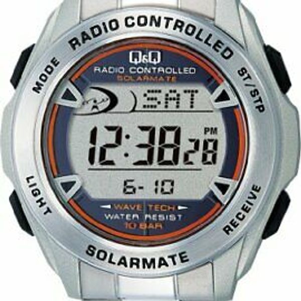 CITIZEN QQ MHS7-200 SOLARMATE Digital Chronograph Watch MHS7-200 ...