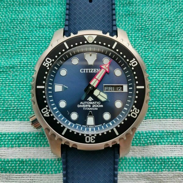 Citizen Promaster NY0100-50ME - Super Titanium 200m Automatic Men's ...