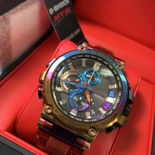 [WTS] OPEN BOX Casio G-Shock MTG-B1000VL-4ajr "Volcanic Lightning ...