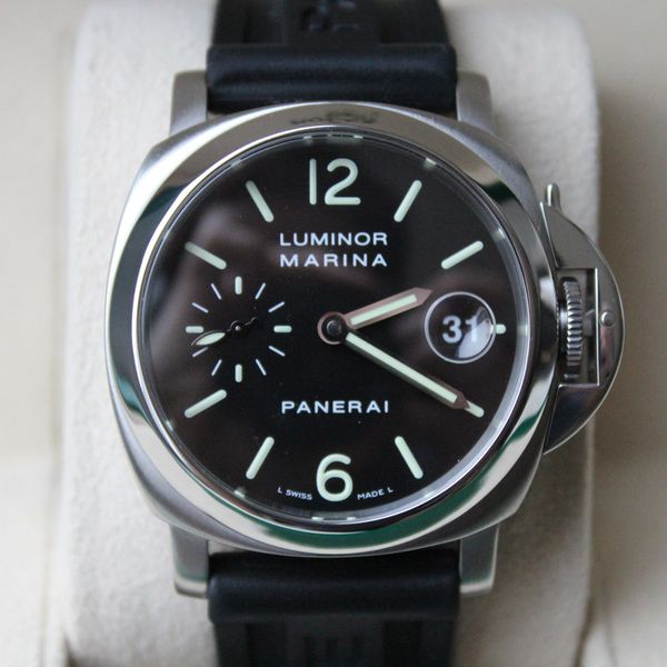 FS: Panerai PAM 48 Luminor Marina 40mm STUNNING BOX PAPERS Deployant ...