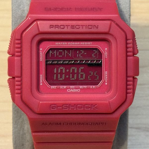 [WTS] Casio G-Shock GLS-5500MM-4 Crazy Colors Hot Pink LCD Square ...