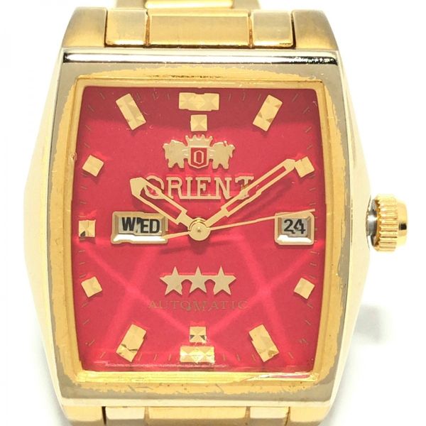 [New] [Used] ORIENT Watch Red | WatchCharts Marketplace