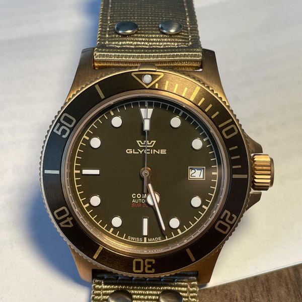 [WTS] Glycine Combat Sub Bronze | WatchCharts