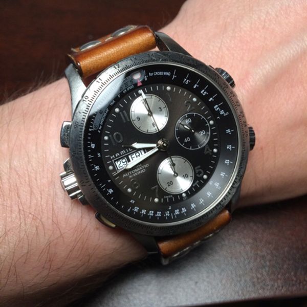 Hamilton Khaki X-Wind Automatic Chronograph- Just Serviced! | WatchCharts