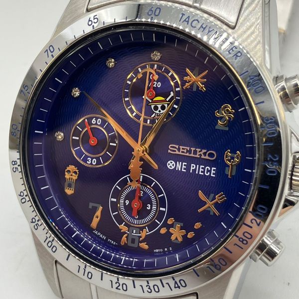 Seiko One Piece 20th Anniversary Watch Limited Edition 5000 Quartz 40mm ...
